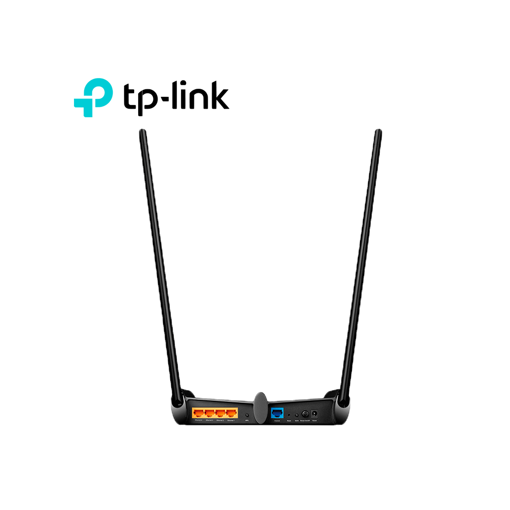 ROUTER TP-LINK TL-WR841HP 300Mbps N 2 ANTENAS ALTA POTENCIA 9dBi