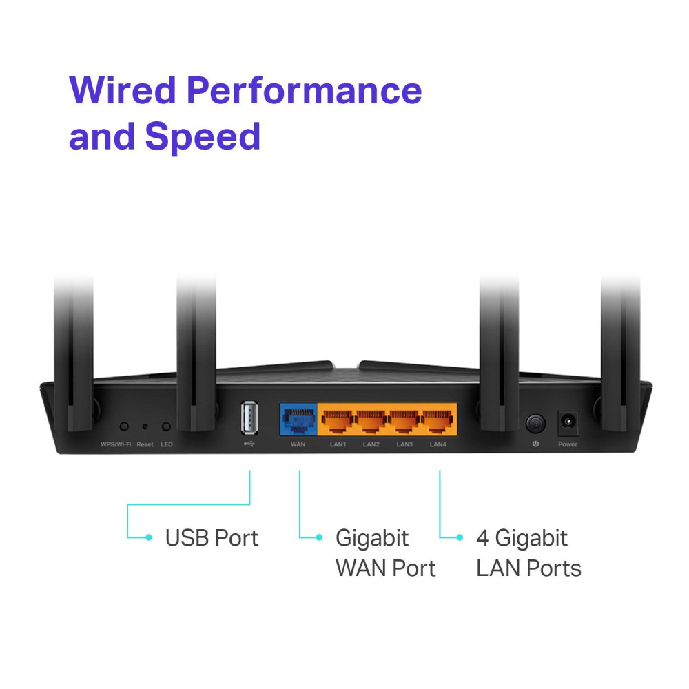 ROUTER TP-LINK ARCHER AX10 WiFi 6 AX1500 4ANT 1.5GHz VER 1.0