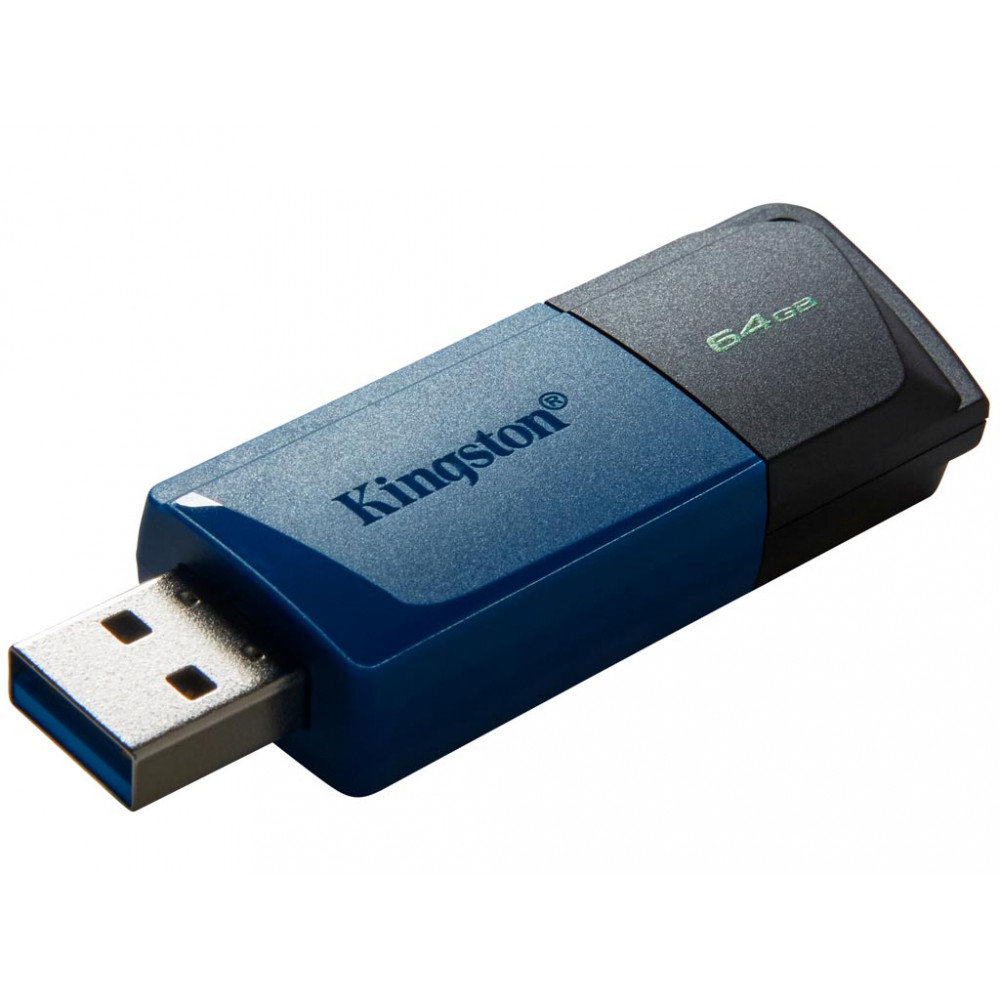 PENDRIVE KINGSTON 64GB EXODIA M AZUL/NEGRO