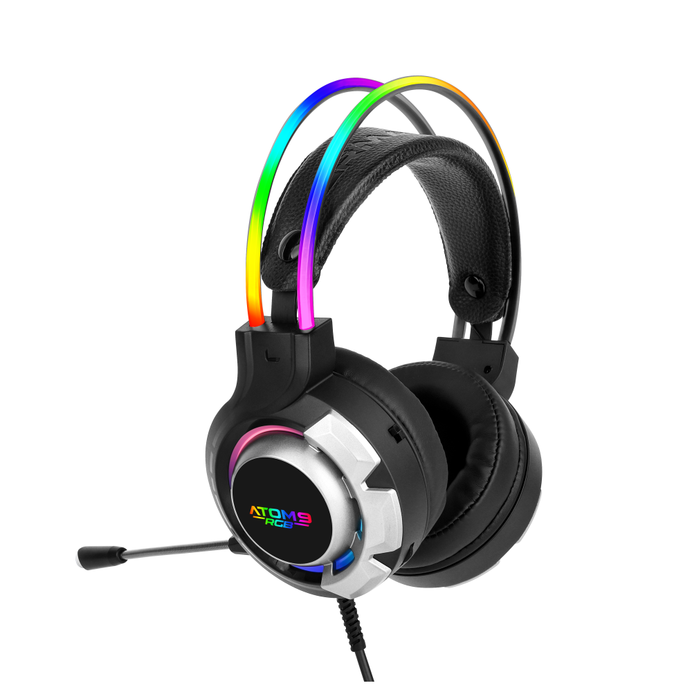 HEADSET GAMER ATOM 9 ARMAGGEDDON RGB SURROUND GAMING